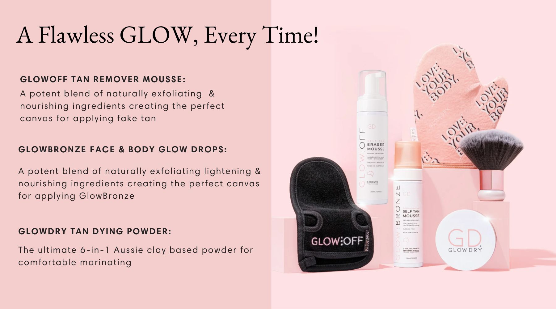 Fake Tan Bundle | Flawless Glow Bundle For A Flawless Fake Tan ...