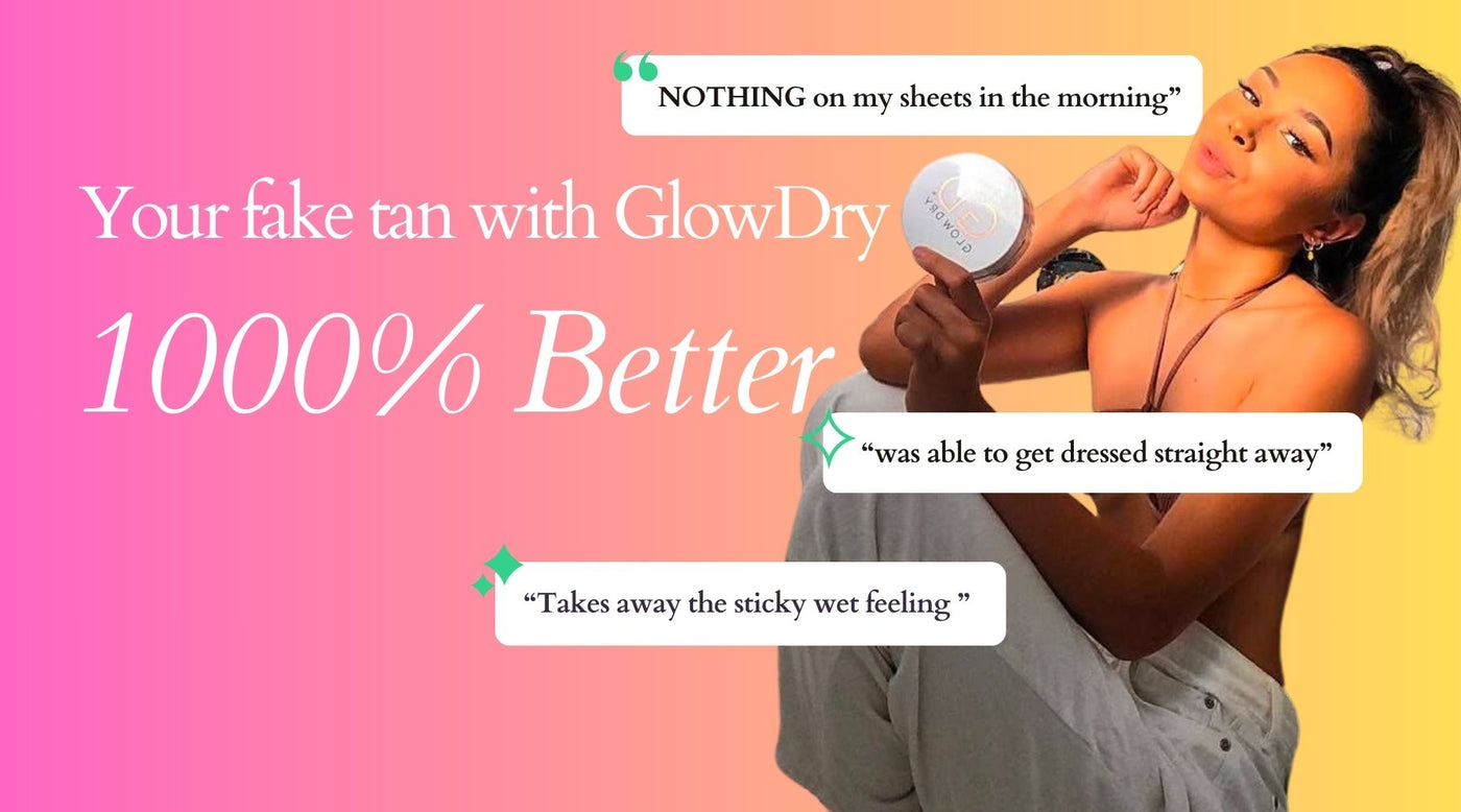 GlowDry Australia - Fake Tan Drying Powder
